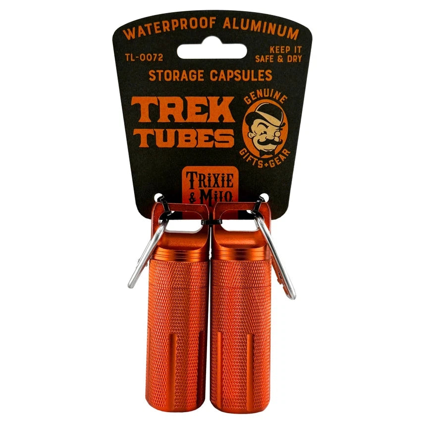 Trek Tubes Waterproof Travel Capsules – Oh Man!